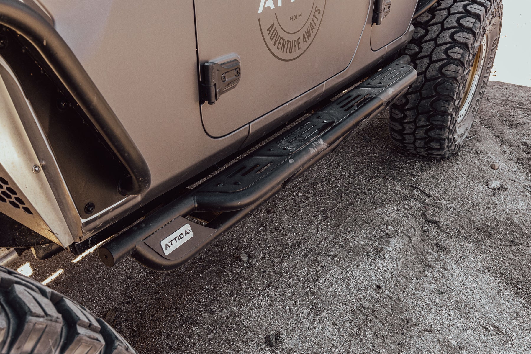 2018-2024 Jeep Wrangler JL Terra Series Side Steps – Attica 4x4 ...