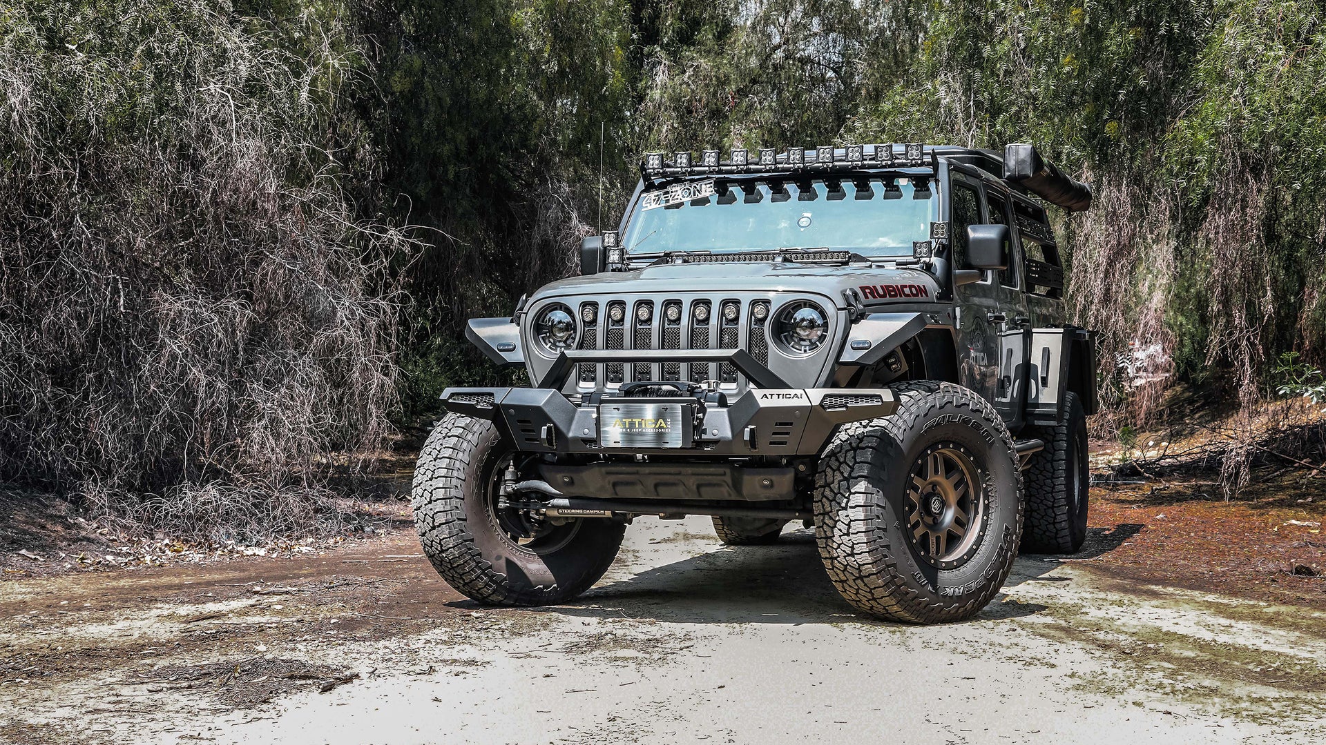 2020-2024 Jeep Gladiator JT Frontier Series Front Bumper – Attica 4x4 ...