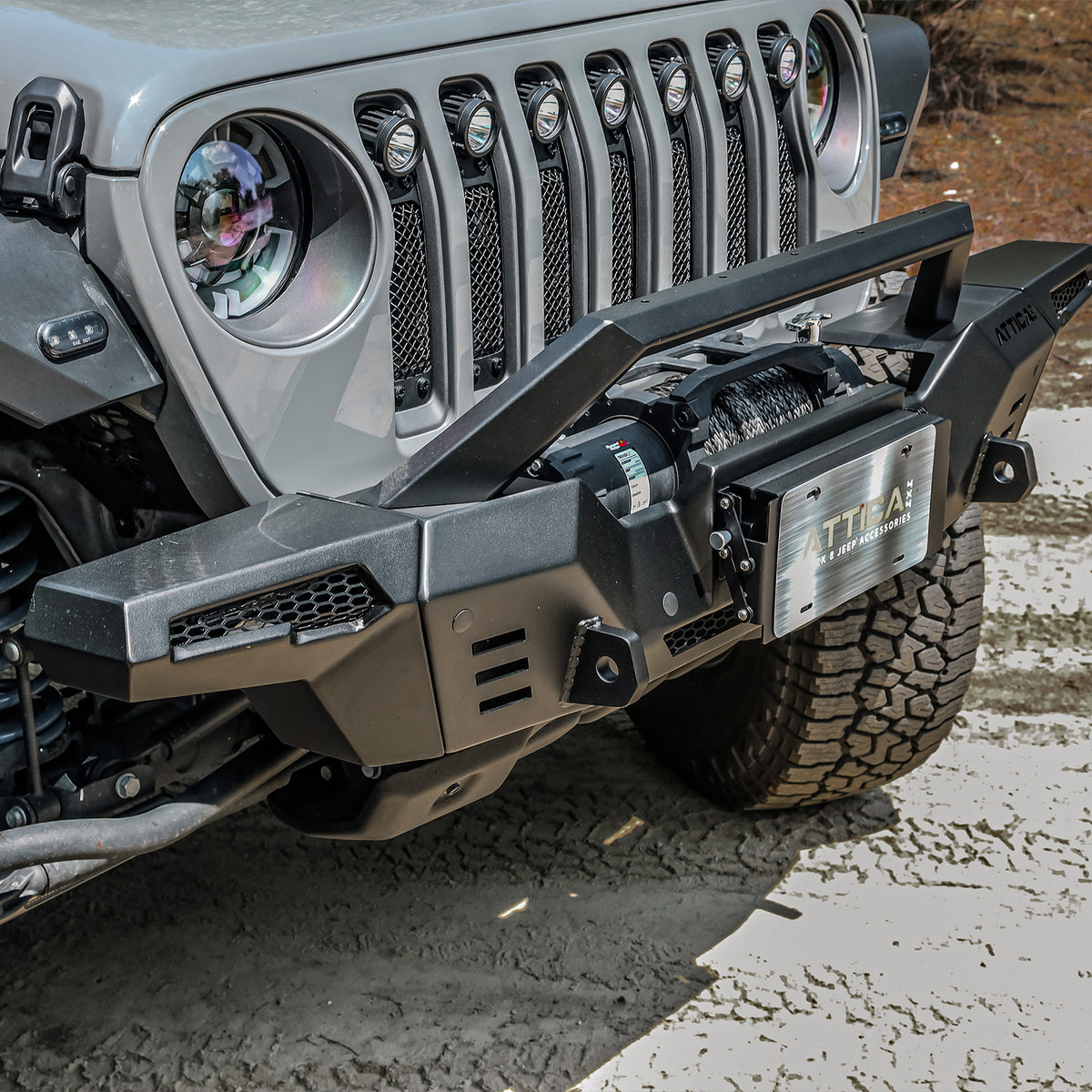 2020-2024 Jeep Gladiator JT Frontier Series Front Bumper – Attica 4x4 ...