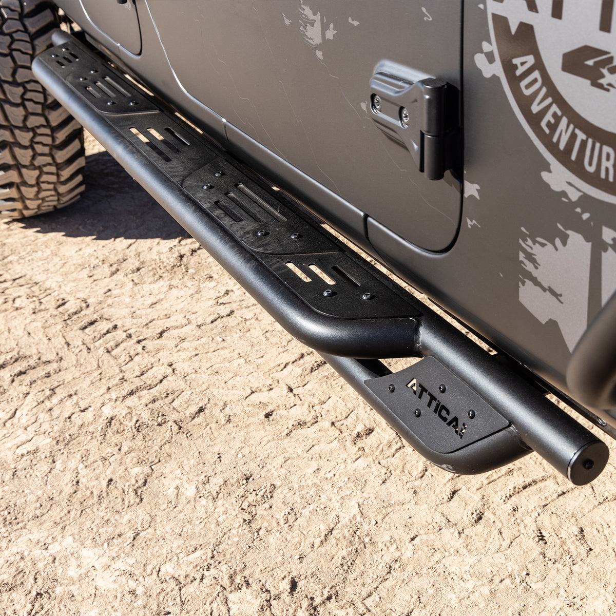 2020-2024 Jeep Gladiator JT Terra Series Side Steps – Attica 4x4 ...