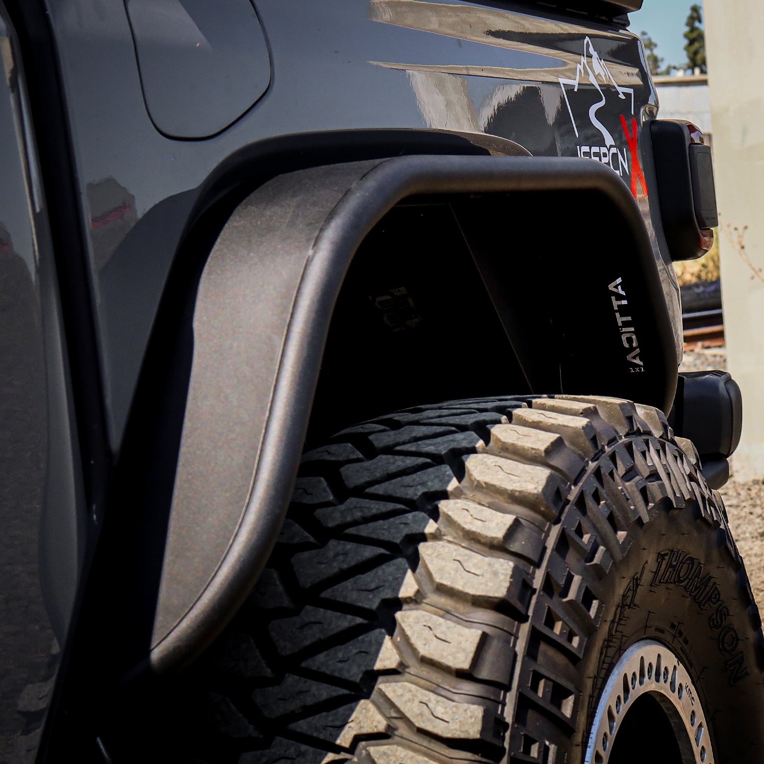 2020-2024 Jeep Gladiator JT Terra Series Rear Fender Flares – Attica ...
